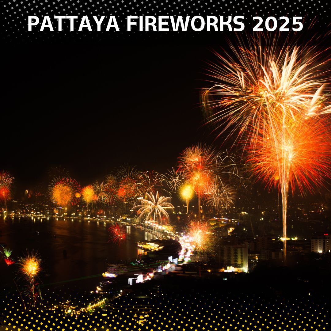 Pattaya Fireworks Festival 2025 – Best Viewing Spots & Taxi Routes